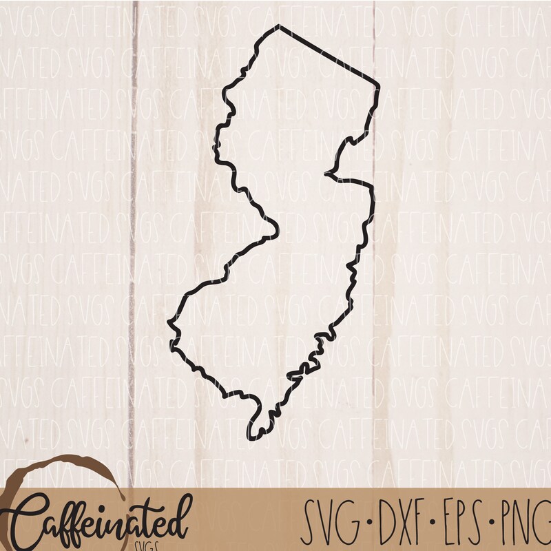 New Jersey Svg - Etsy