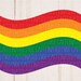 Rainbow Flag Svg Pride Flag Svg Gay Pride Svg Pride Month | Etsy