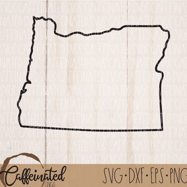 Oregon Outline - Etsy