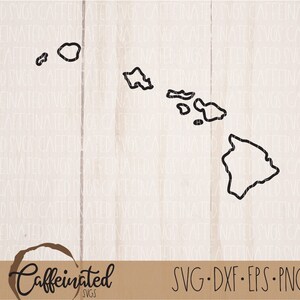 Hawaii SVG Hawaii State SVG Hawaii Outline Svg Hawaii - Etsy Canada