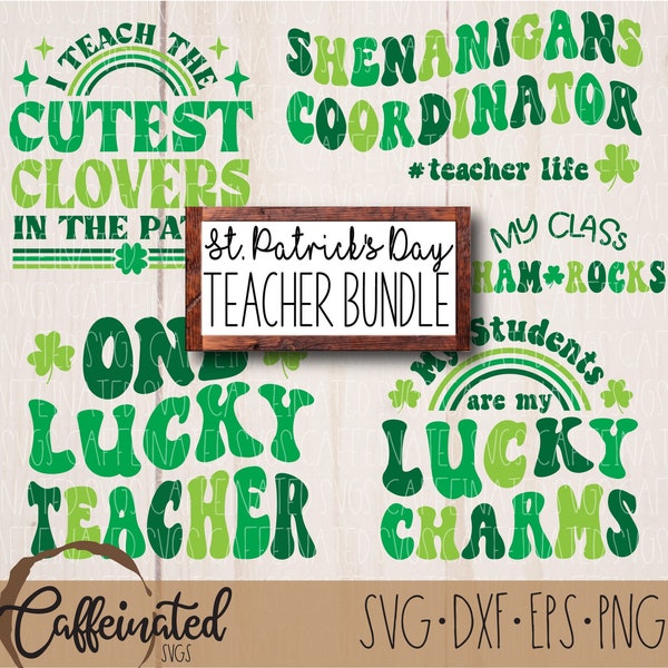 St Patricks Day Teacher Svg - Etsy