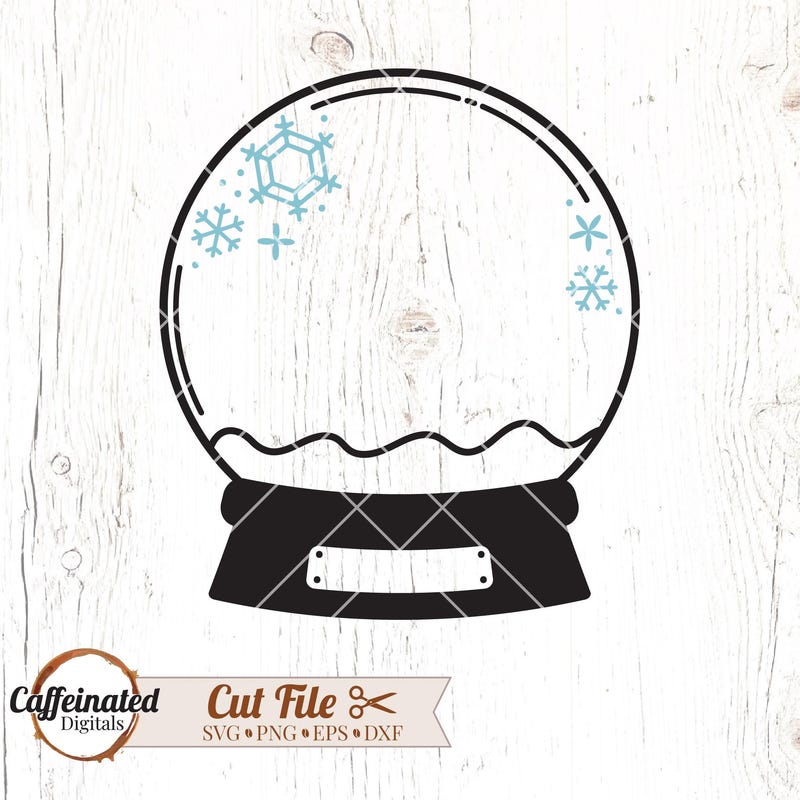Snow Globes Clipart - Etsy