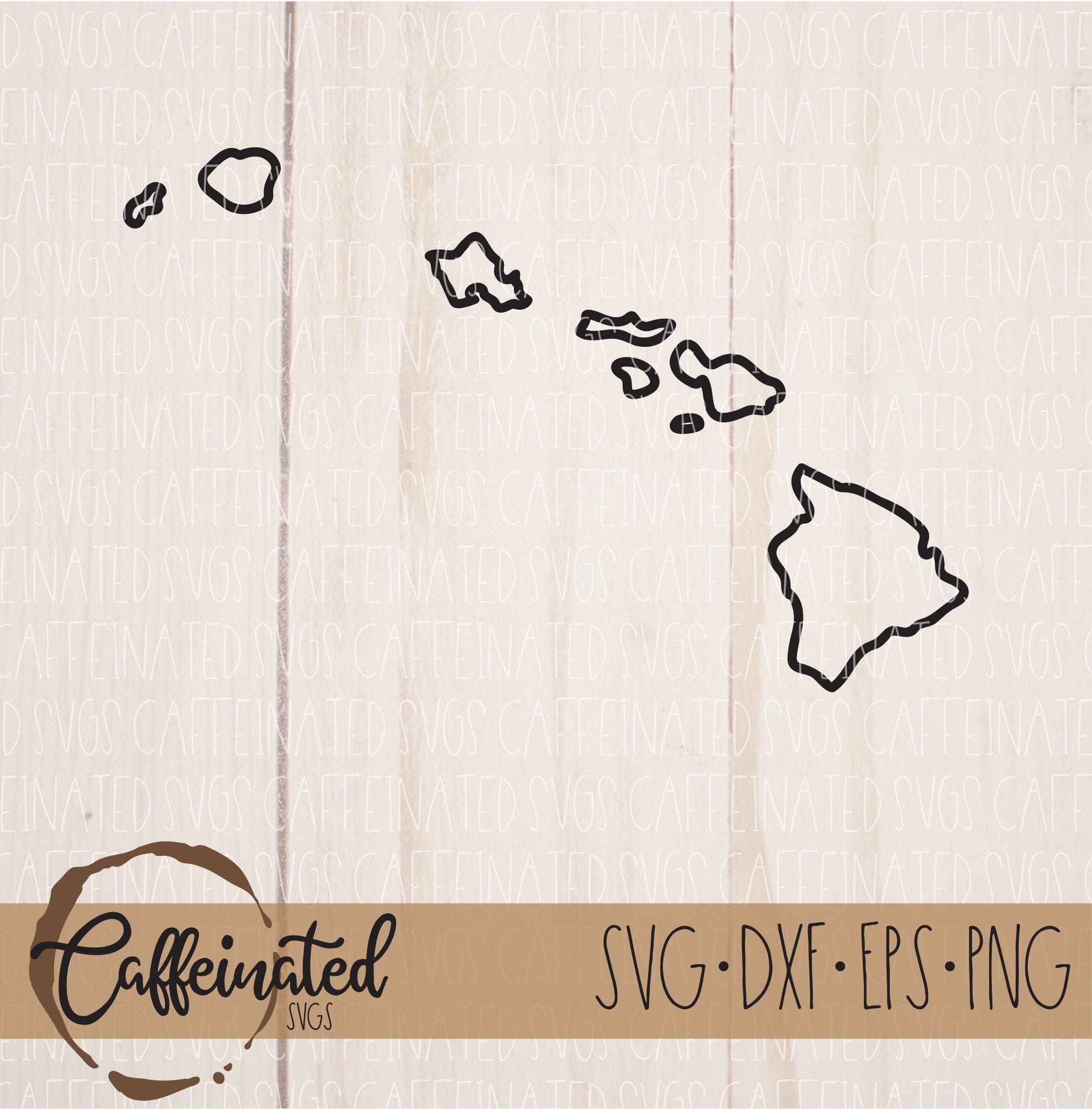 Hawaii SVG Hawaii State SVG Hawaii outline svg Hawaii | Etsy