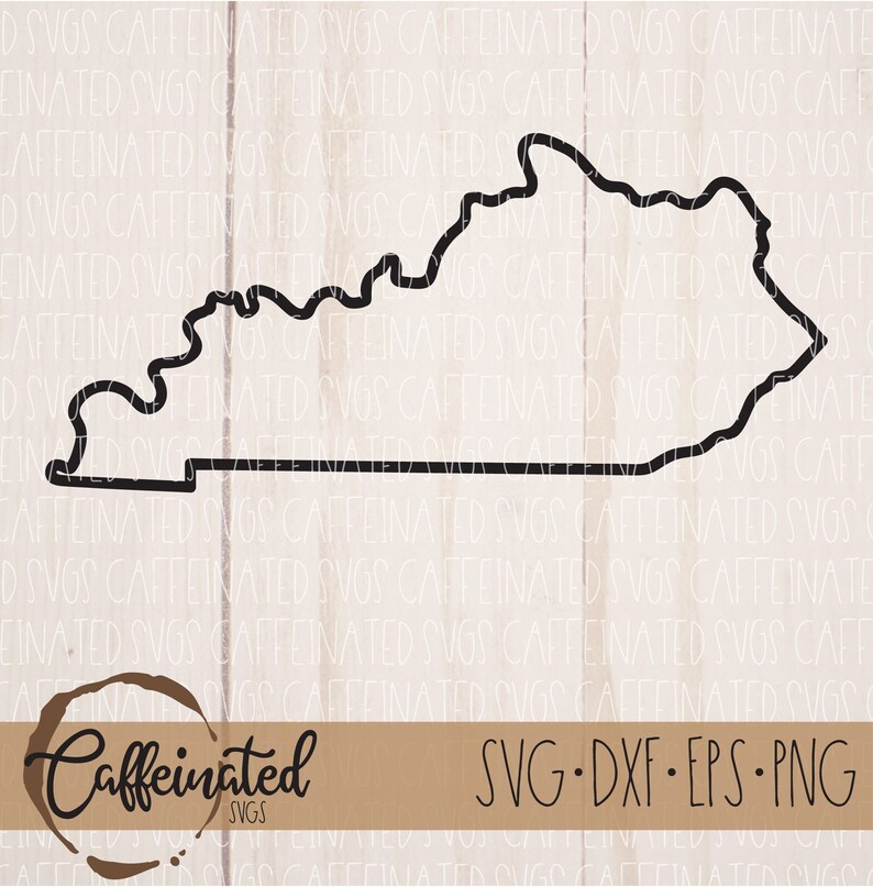 Kentucky SVG Kentucky State SVG Kentucky Outline Svg - Etsy