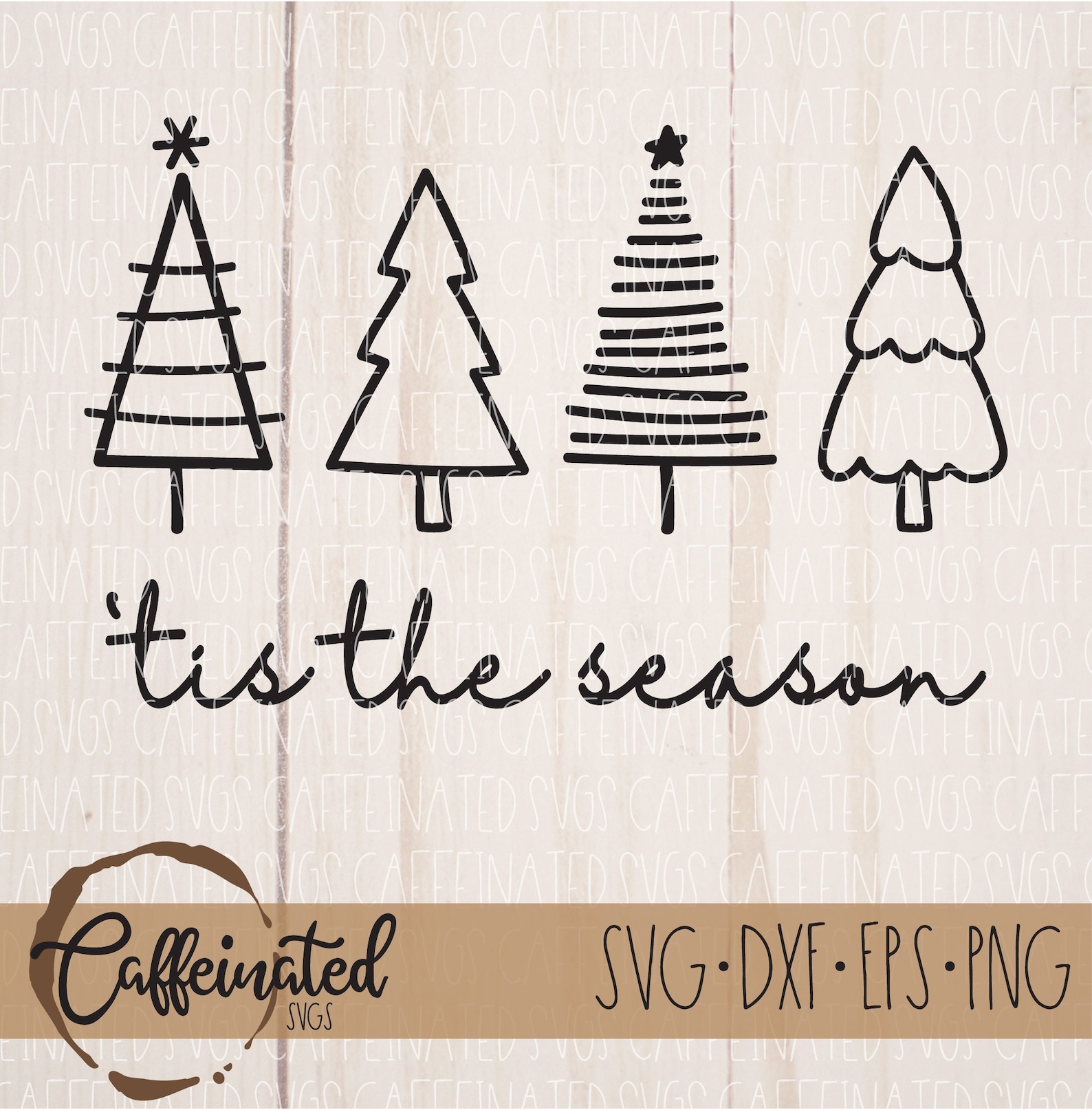Tis the Season Svg Christmas Tree SVG Christmas Svg - Etsy