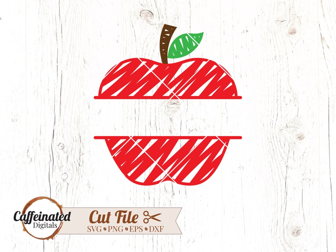 Apple Monogram SVG, Teacher Apple Monogram SVG, Apple Name Frame Svg ...