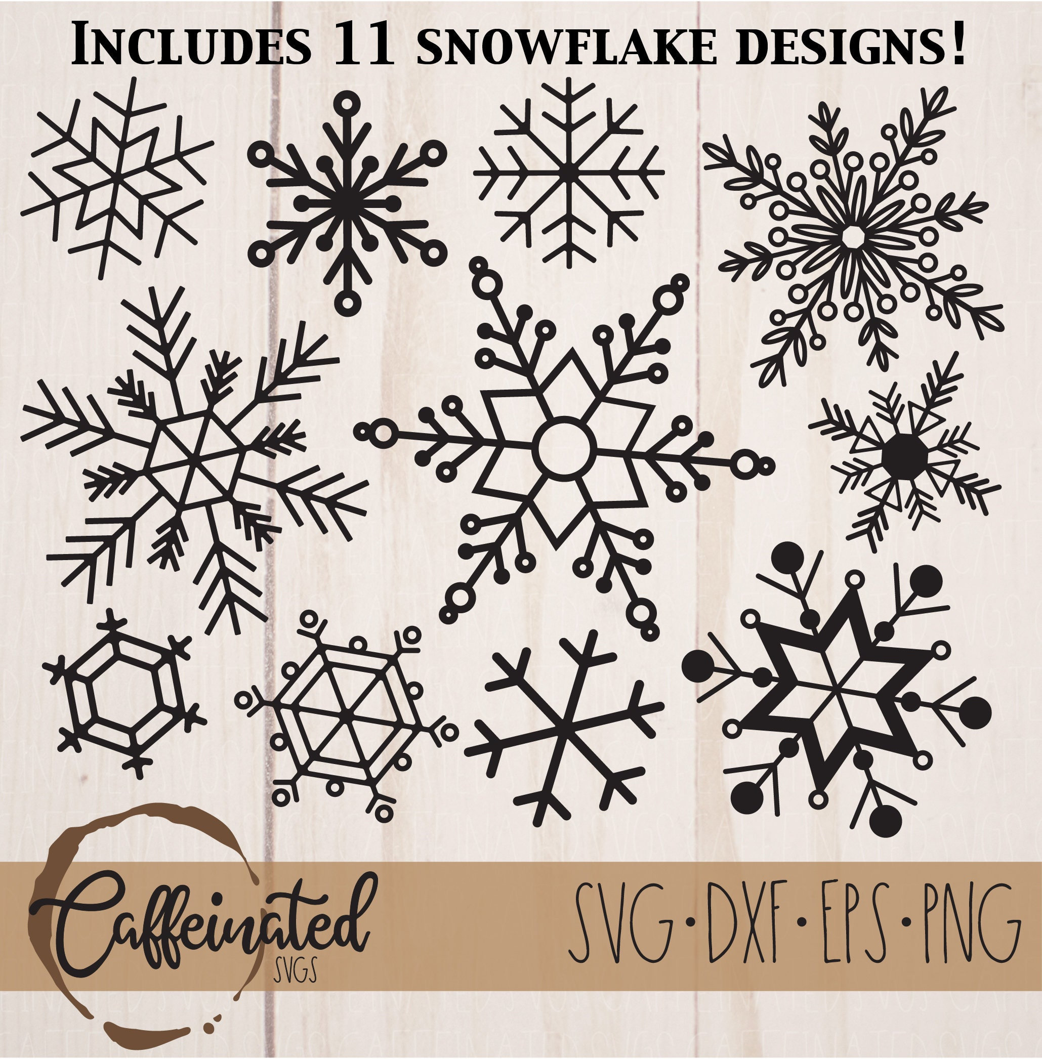 Snowflake SVG Bundle Snowflake Svg Snowflake Png Let It - Etsy