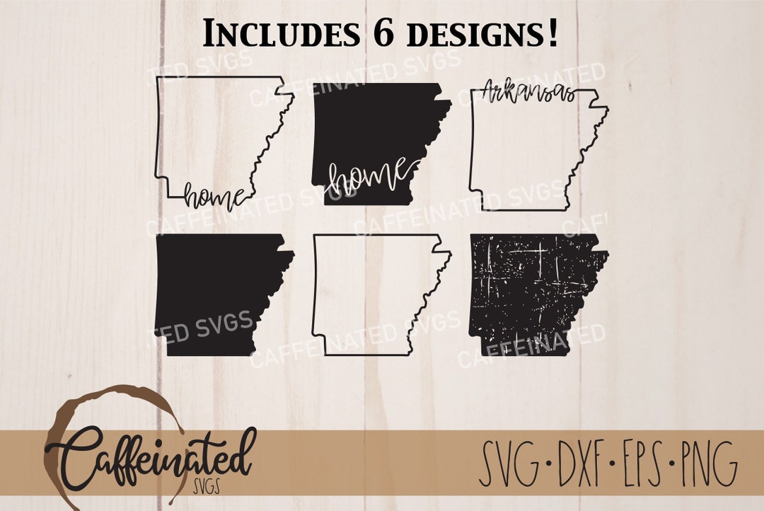 Arkansas SVG, Arkansas State SVG, Arkansas Outline Svg, Arkansas ...