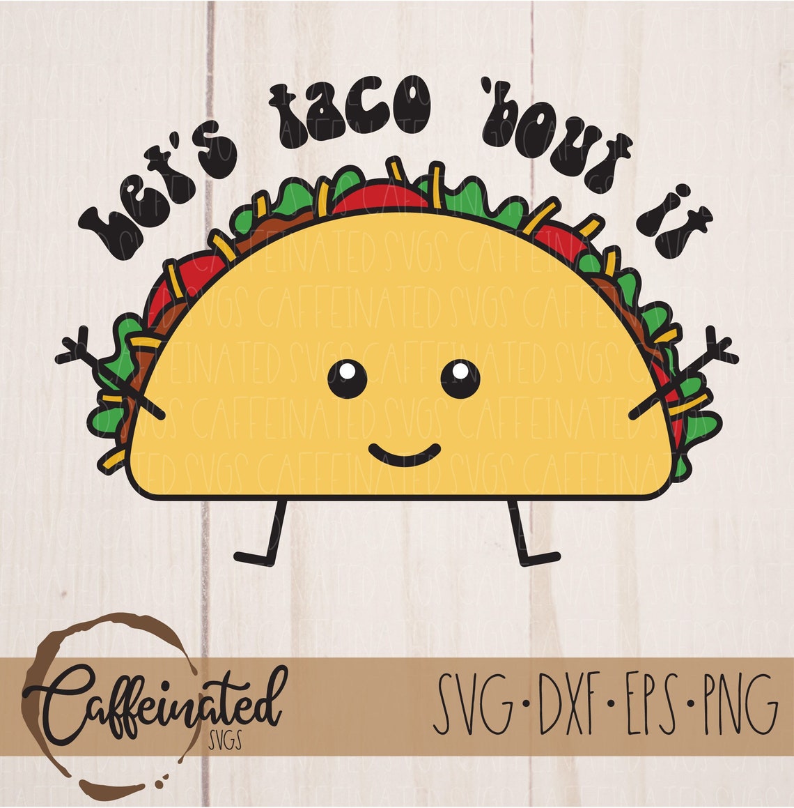 Lets Taco Bout It SVG Taco SVG Taco Bout Cute SVG Taco Cut - Etsy