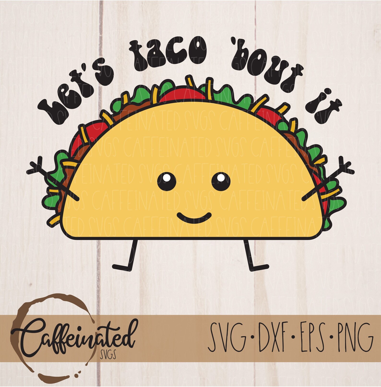 Lets Taco Bout It SVG Taco SVG Taco Bout Cute SVG Taco Cut - Etsy