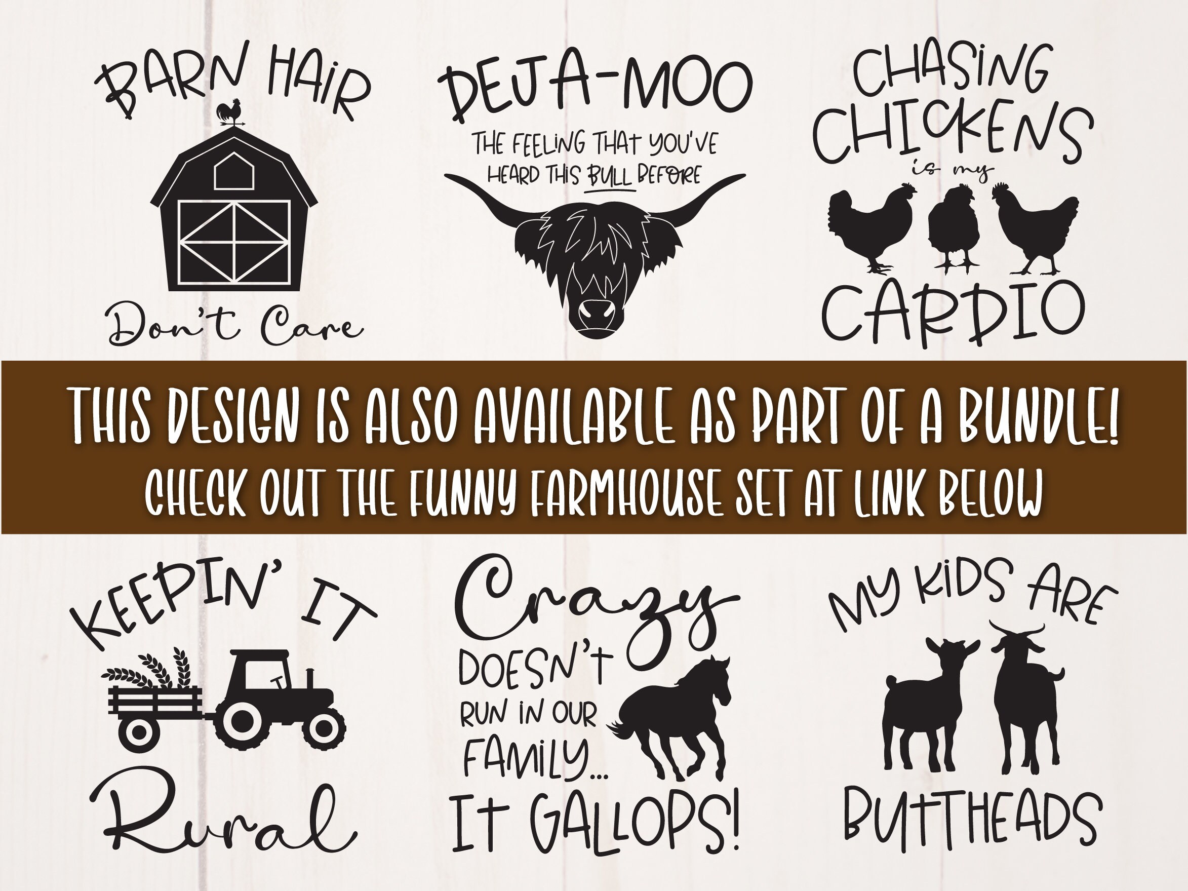 Highland Cow SVG Deja Moo Svg Farm Svg Funny Farm Svg Barn - Etsy Australia