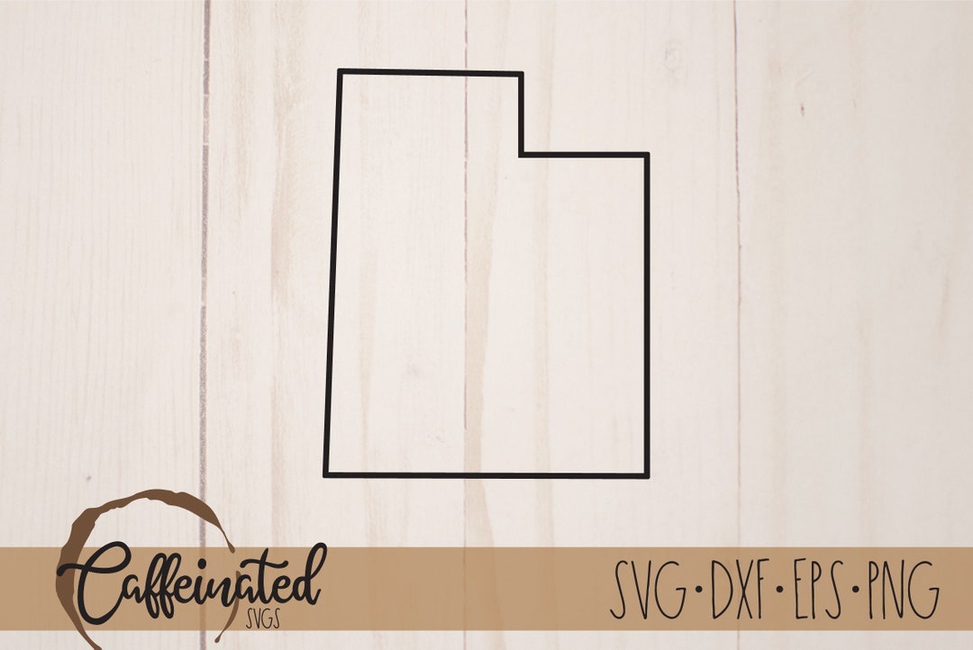 Buy Utah SVG Utah State SVG Utah Outline Svg Utah Silhouette Online in ...