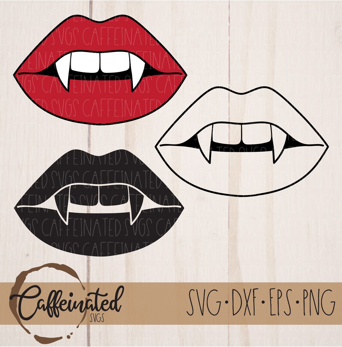 Vampire Lips SVG PNG Vampire Svg Vampire Fangs Svg - Etsy