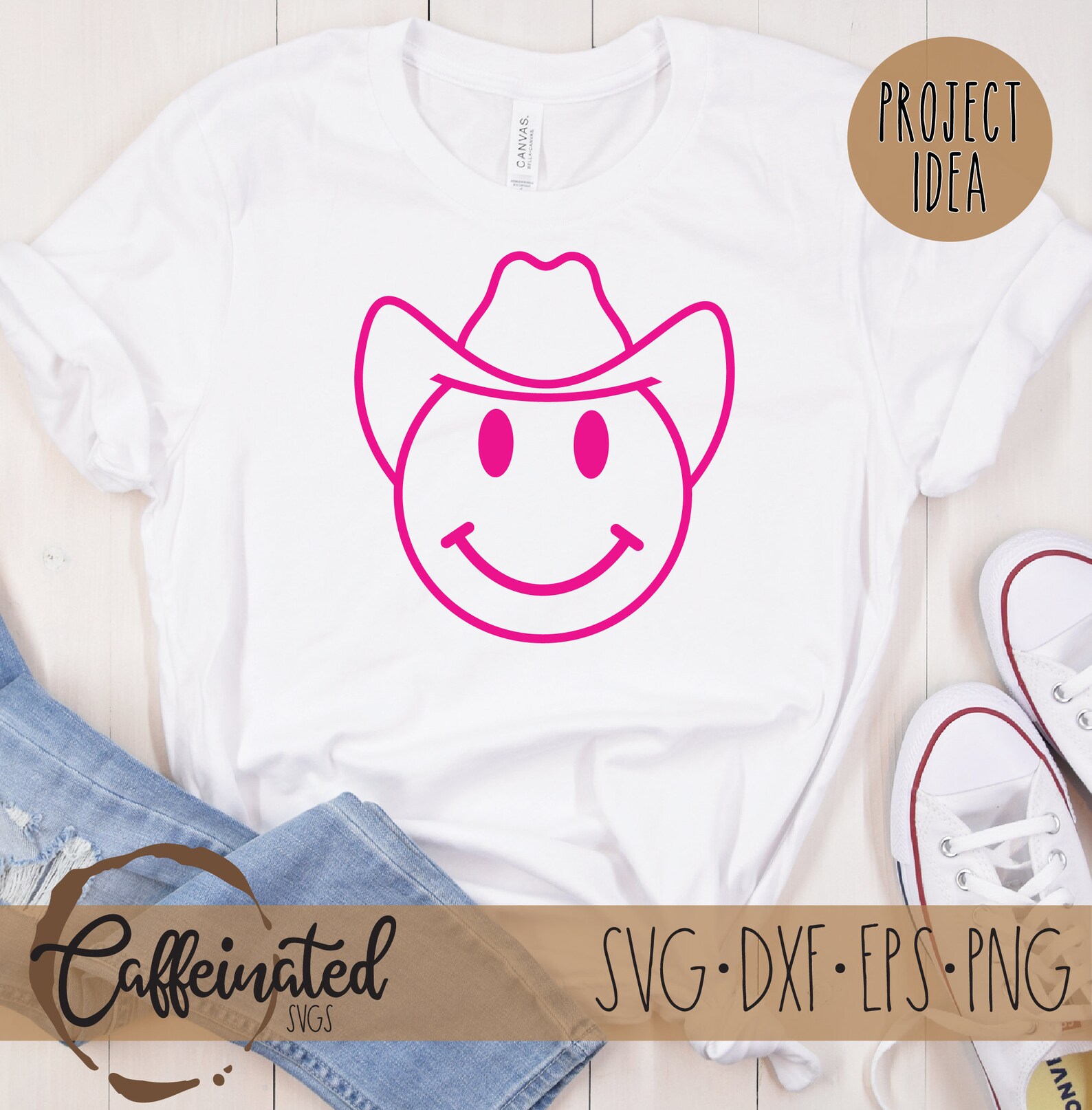 Cowboy Smile Face Svg Cowboy Hat Smile Svg Smile Face Svg - Etsy