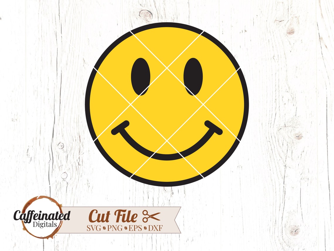 Smiley Face SVG Happy Face Svg Smiley Face Clipart Happy - Etsy