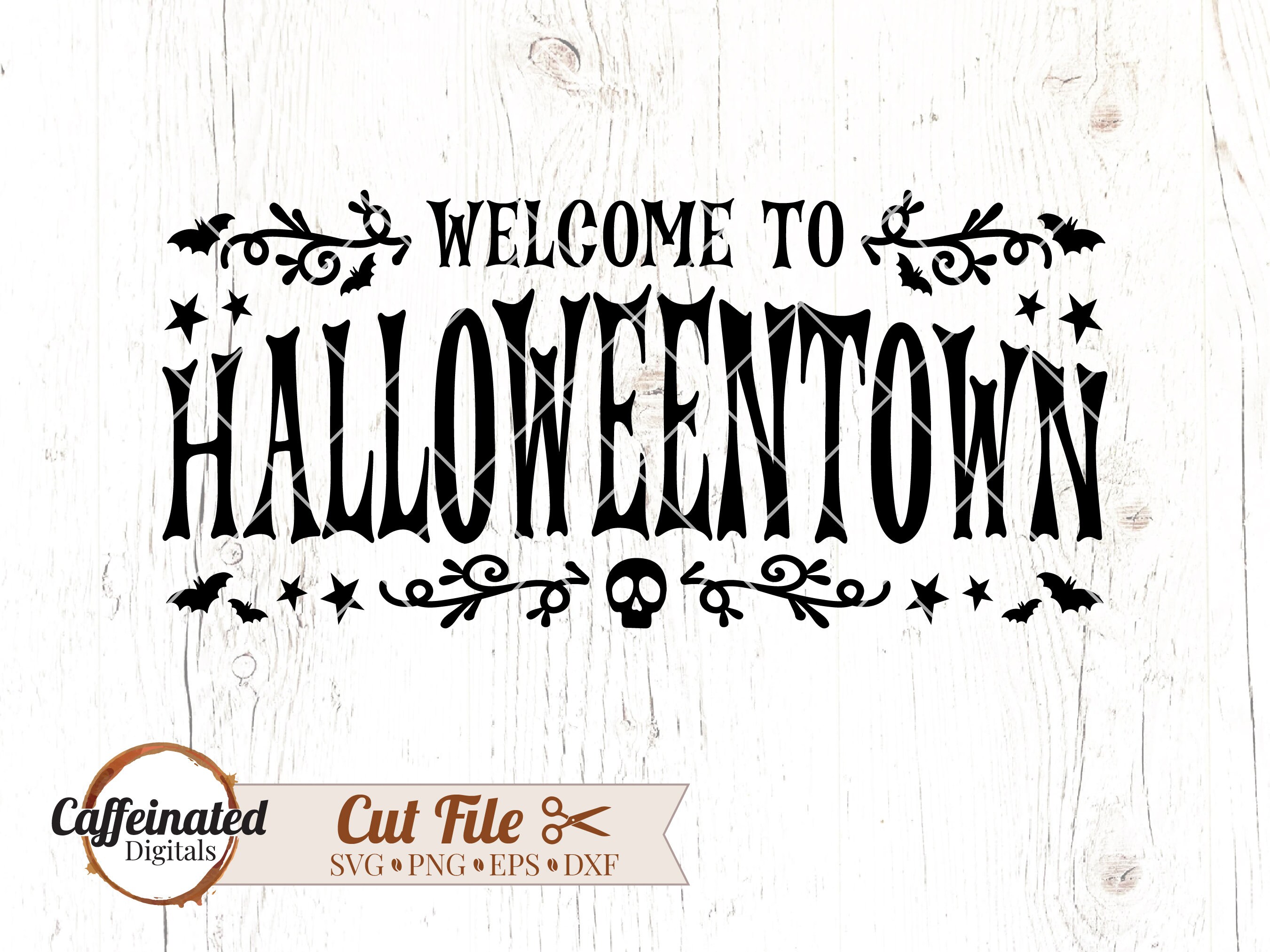 Halloweentown SVG, Welcome to Halloween Town, Halloween Svg, Halloween ...
