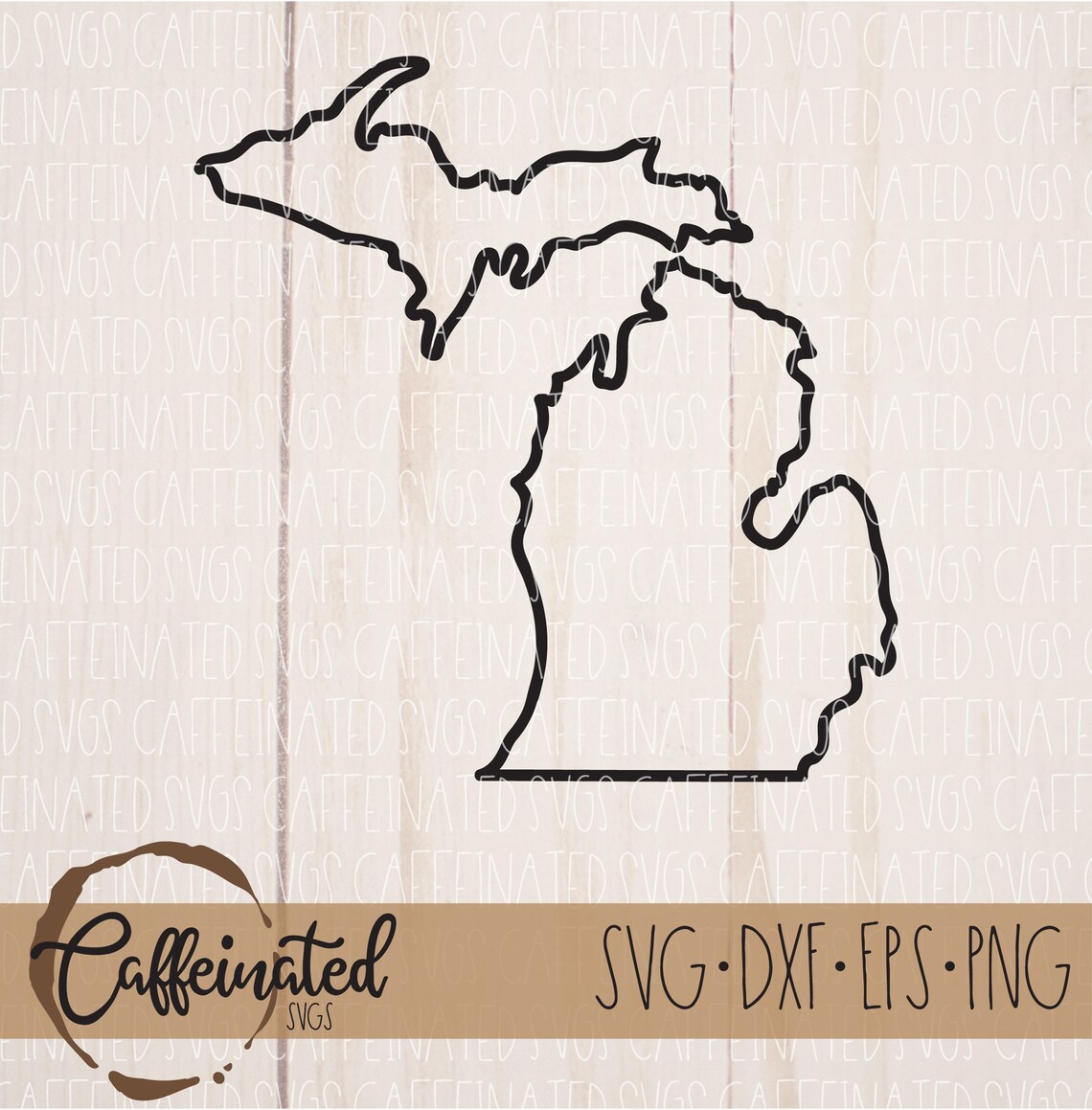 Michigan SVG Michigan State SVG Michigan Outline Svg - Etsy