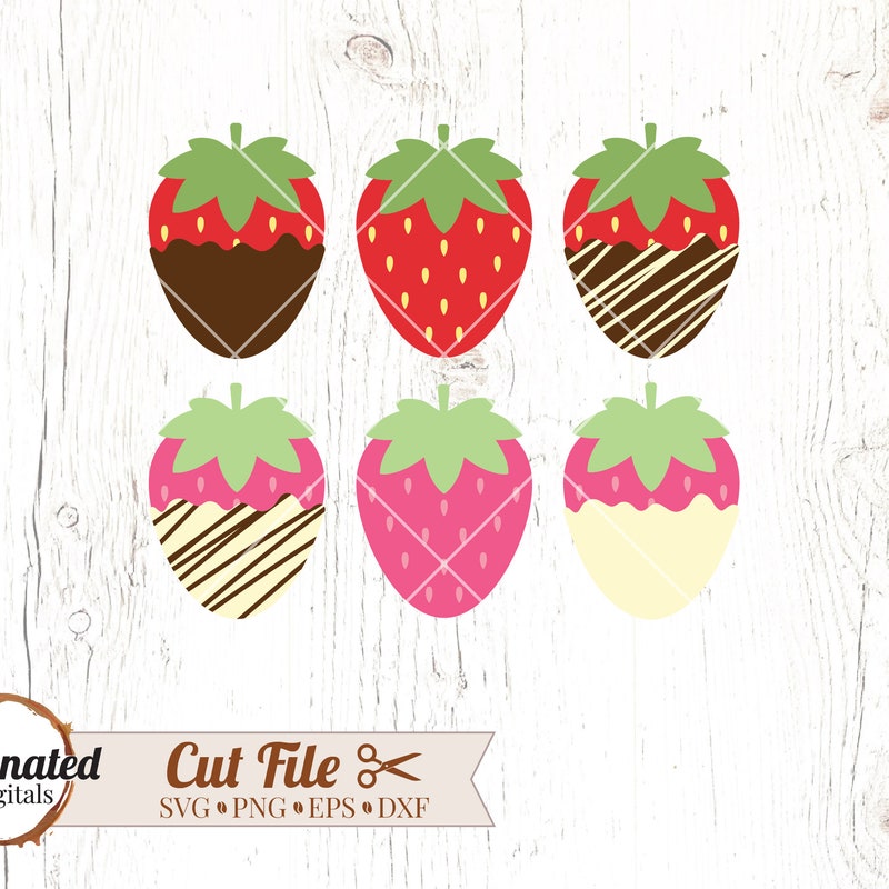 Strawberry Svg - Etsy