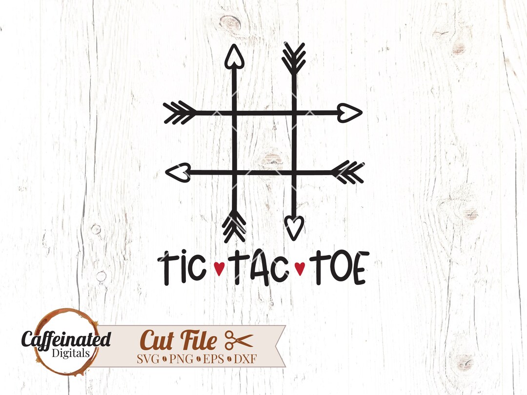 Valentines Tic Tac Toe SVG, Tic Tac Toe Bag SVG, Tic Tac Toe Svg ...