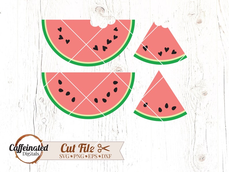 Watermelon Svg Watermelon Clipart Watermelon Slice Svg - Etsy