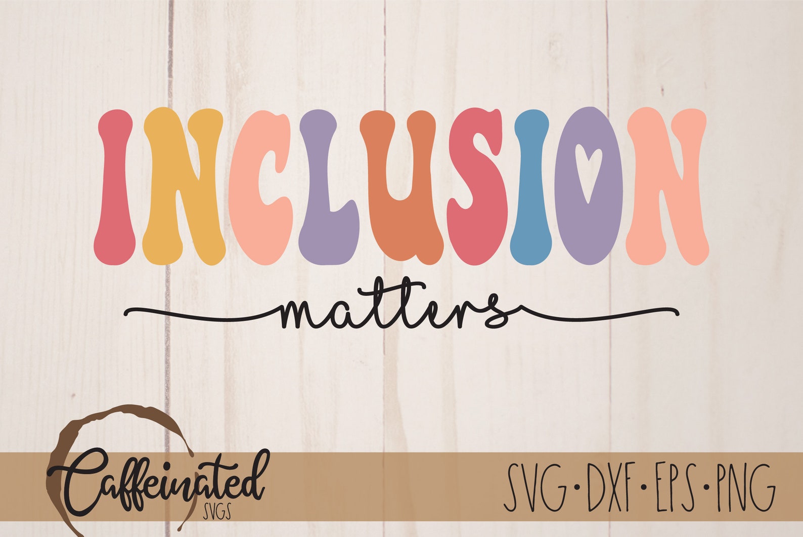 Inclusion Matters SVG Inclusion Svg Sped Svg Special - Etsy