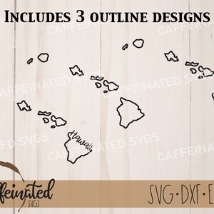 Hawaii SVG, Hawaii State SVG, Hawaii Outline Svg, Hawaii Silhouette Svg ...