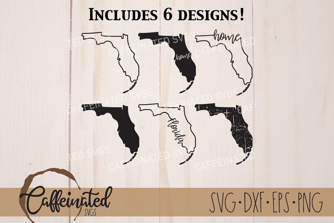 Florida SVG, Florida State SVG, Florida Svg Bundle, Florida Outline Svg ...