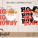 Ho Ho Howdy SVG, PNG, Howdy Santa, Western Christmas SVG, Cowboy Santa ...