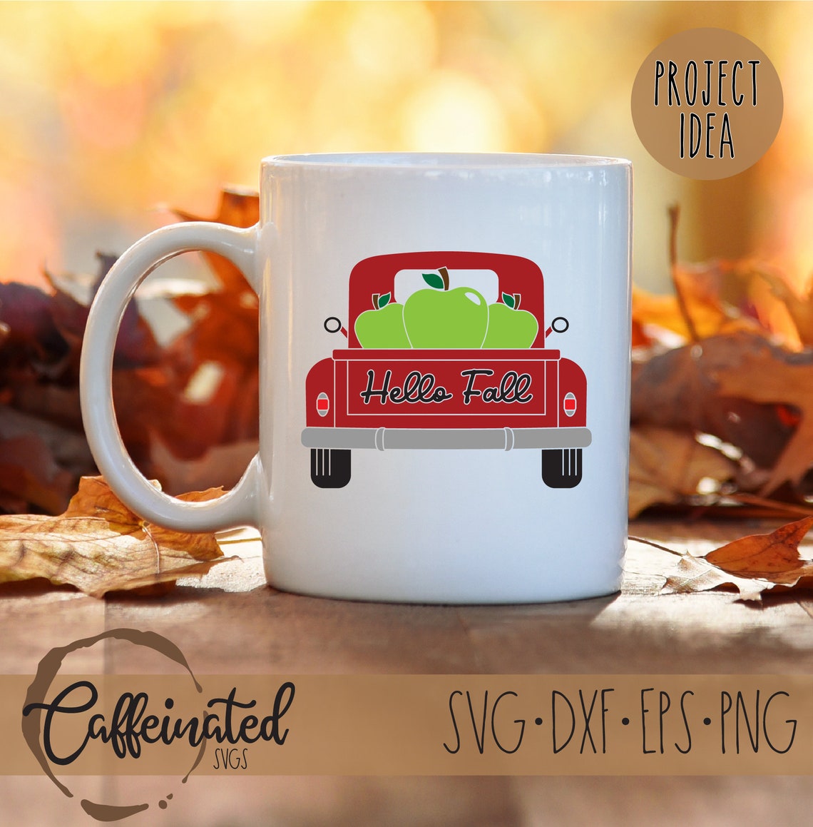 Hello Fall Vintage Truck SVG Fall Truck svg farm truck svg | Etsy