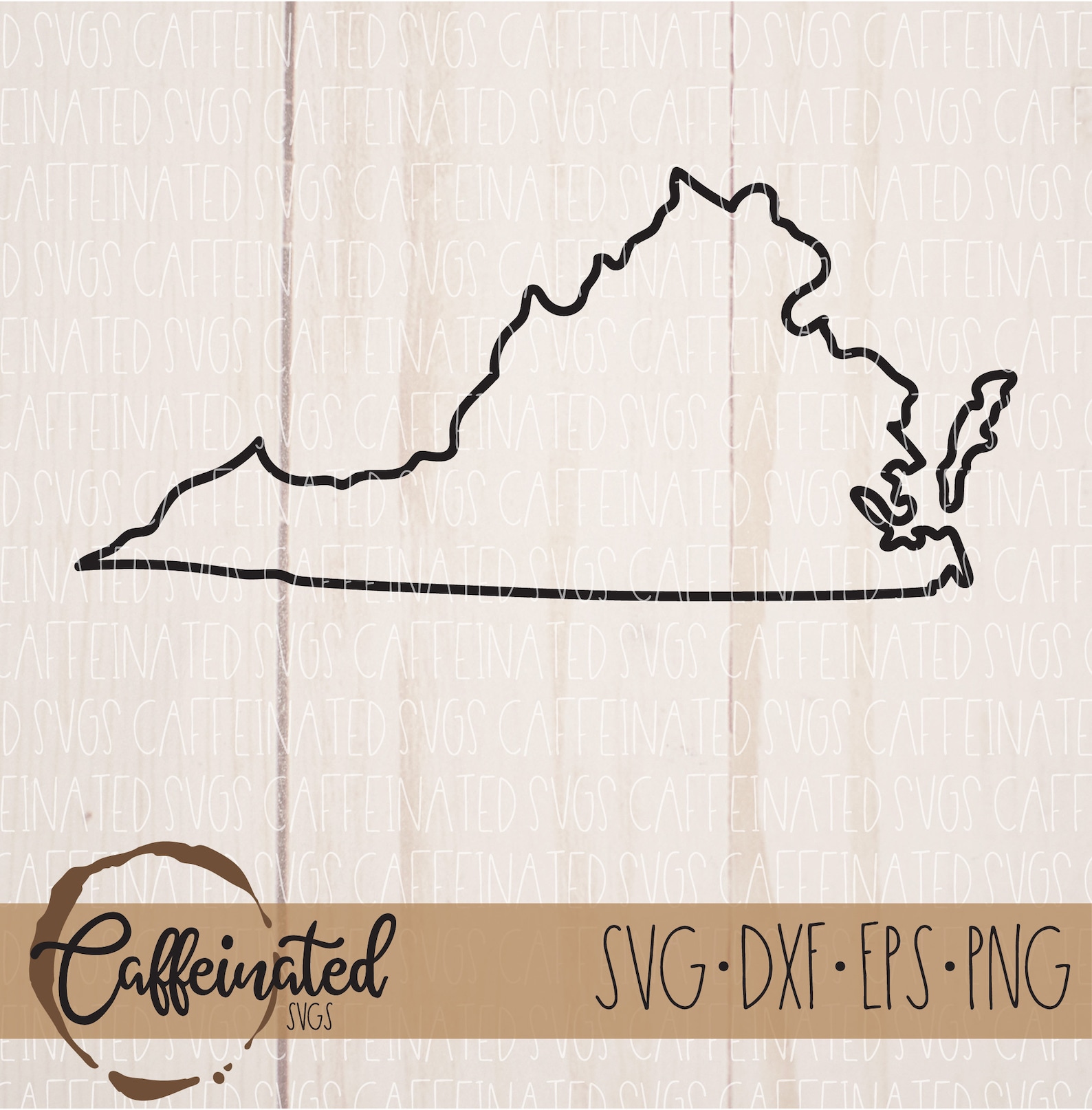 Virginia SVG Virginia State SVG Virginia Outline Svg - Etsy