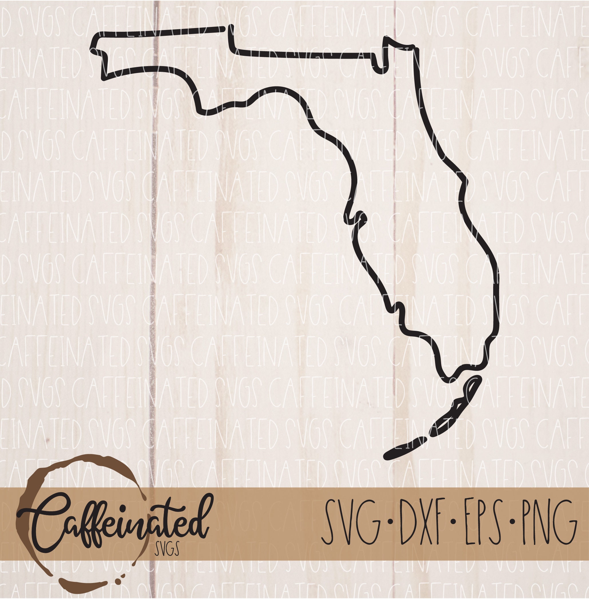 Florida SVG Florida State SVG Florida outline svg | Etsy
