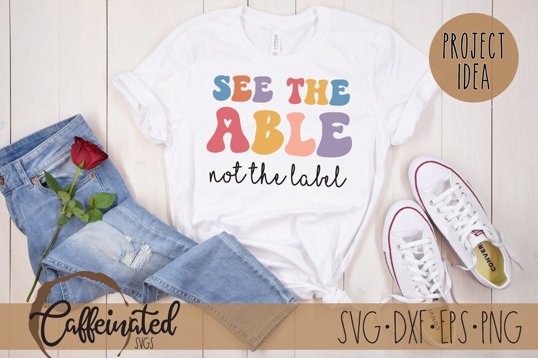 See the Able Not the Label SVG, Sped Svg, Special Education Svg, Autism ...