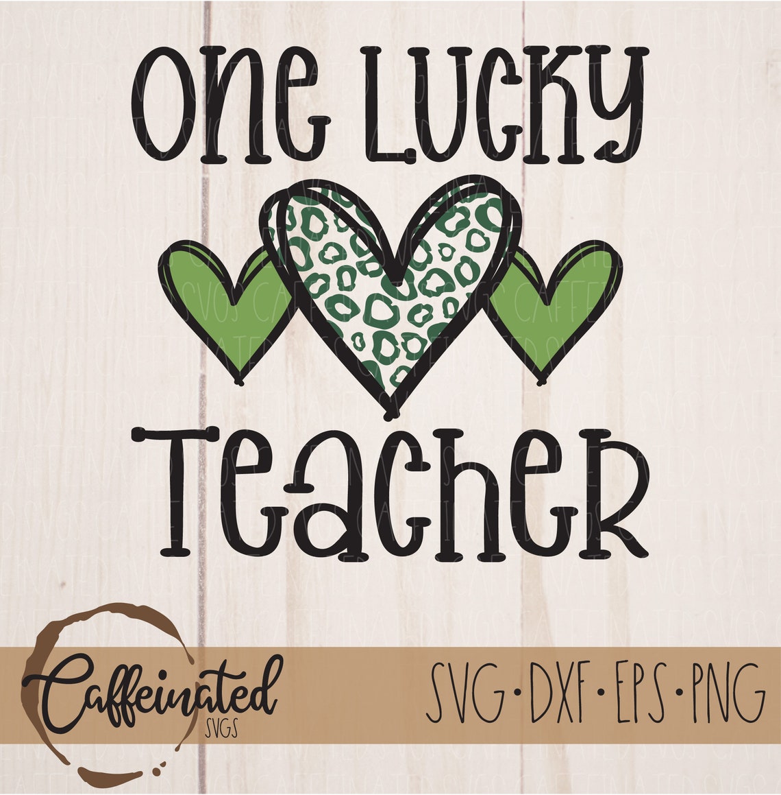 One Lucky Teacher SVG St Patricks Day SVG St Patricks Day - Etsy