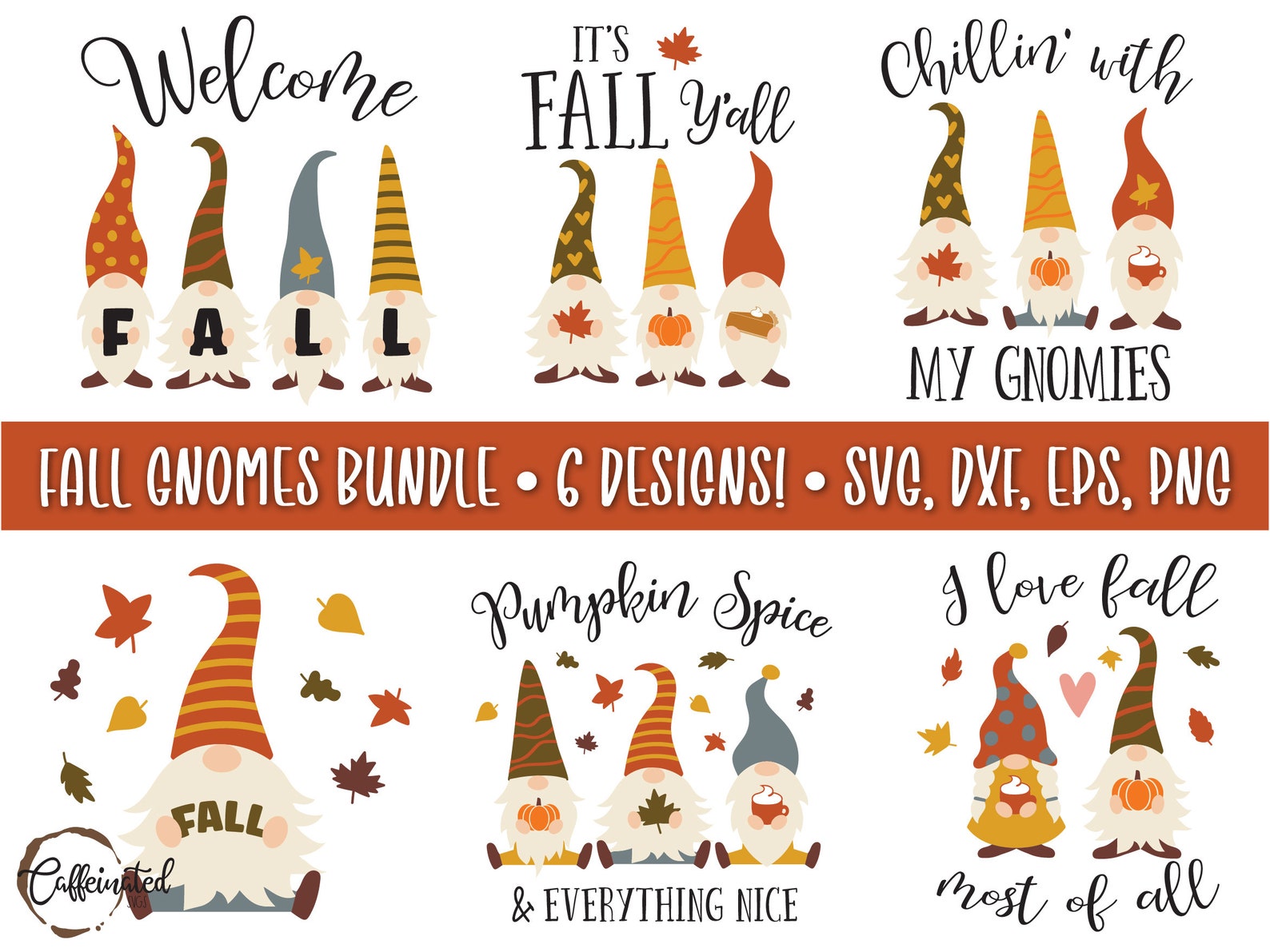 Fall Gnomes SVG Bundle Autumn Gnomes Svg Gnome With Pumpkin - Etsy