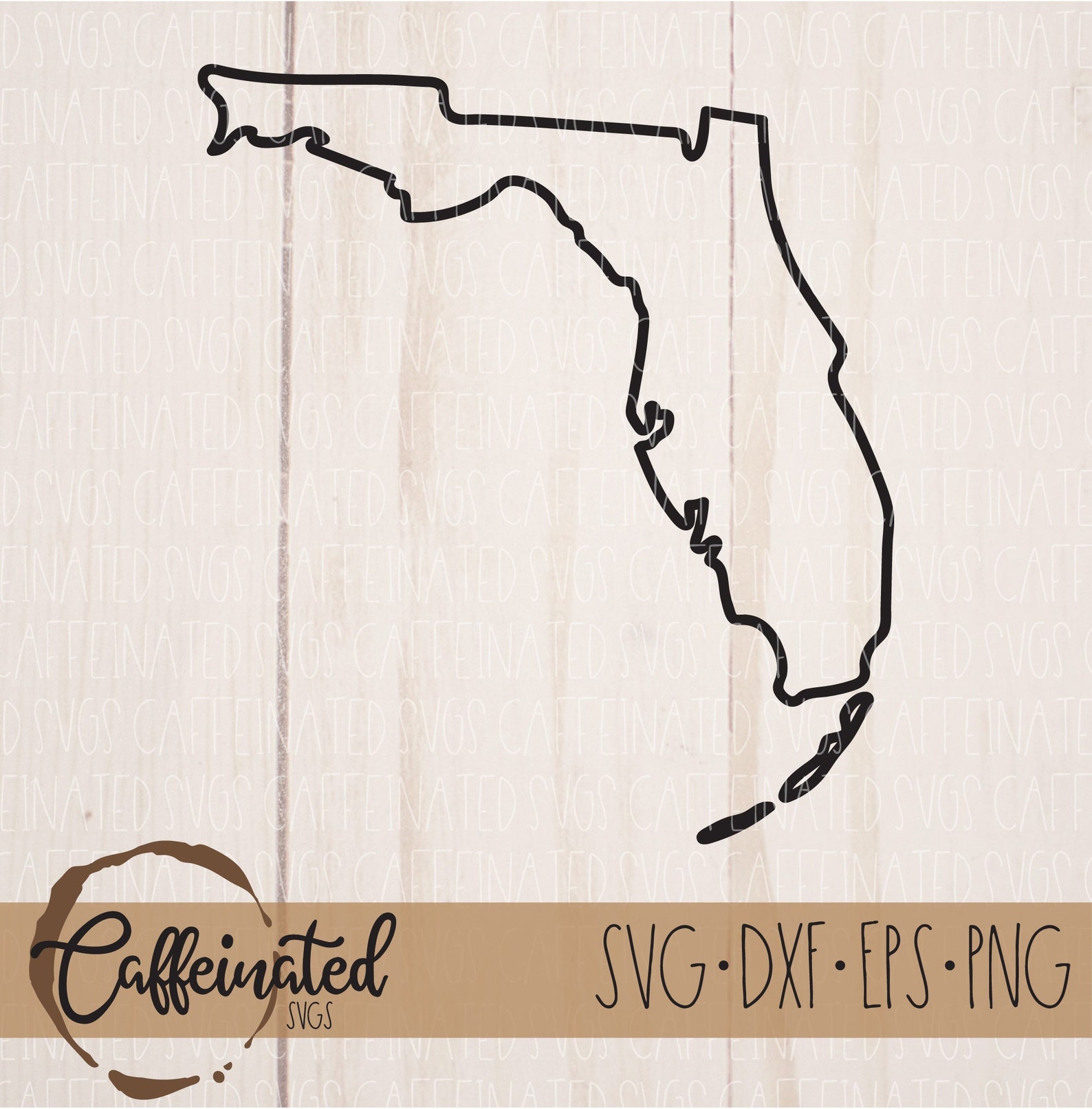 Florida SVG Florida State SVG Florida Outline Svg - Etsy