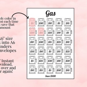 Savings Challenge Printable, Savings Challenge Bundle, A6 Sized Mini ...