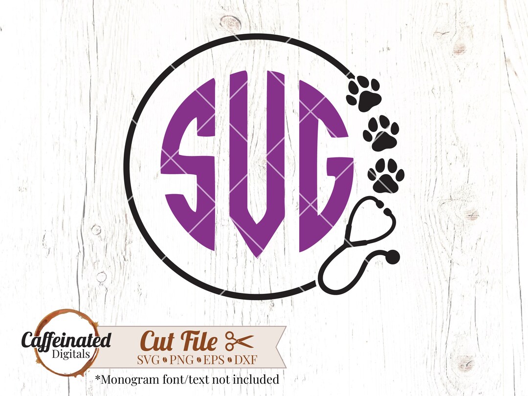 Veterinarian SVG, Vet Tech Svg, Vet Svg, Stethoscope SVG, Stethoscope ...