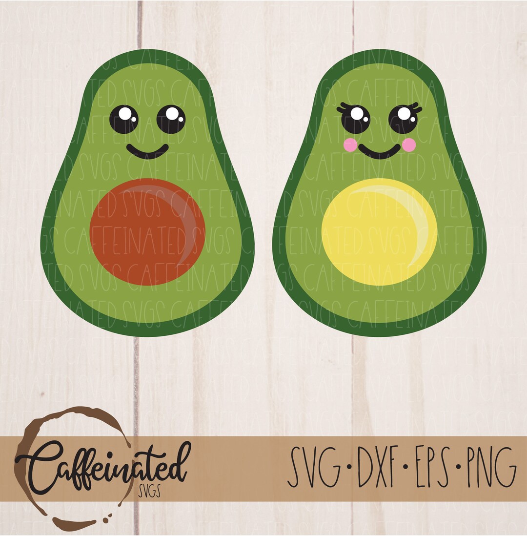Cute Avocado SVG Avocado SVG Avocado Cut File Avocado - Etsy