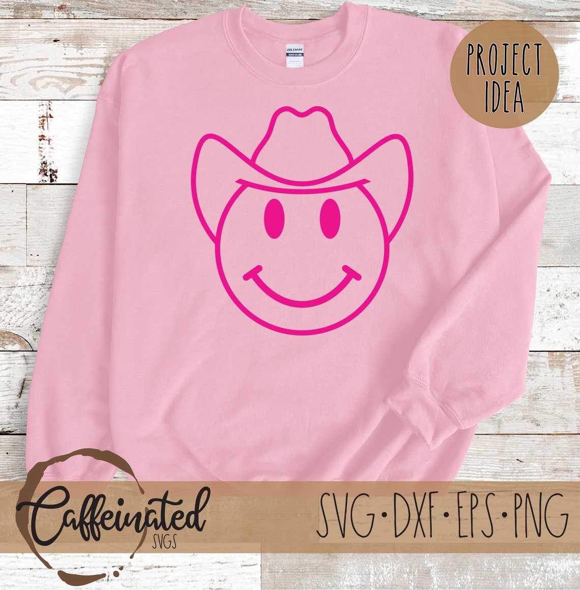 Cowboy Smile Face Svg Cowboy Hat Smile Svg Smile Face Svg - Etsy