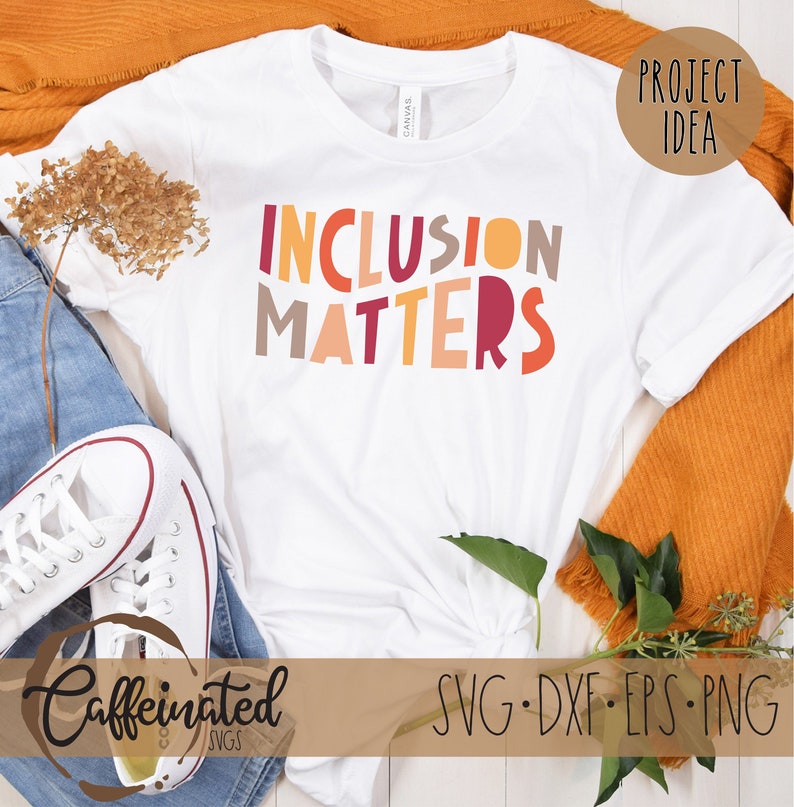 Inclusion Matters SVG Inclusion Svg Sped Svg Special - Etsy