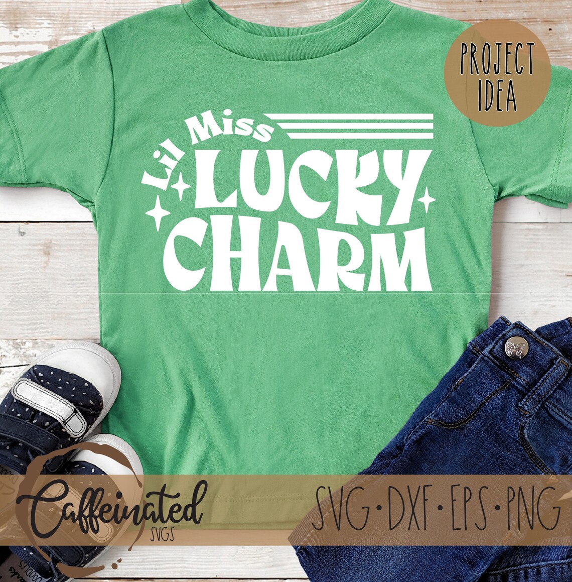 Little Miss Lucky Charm Svg Png Miss Lucky Charm Svg St - Etsy