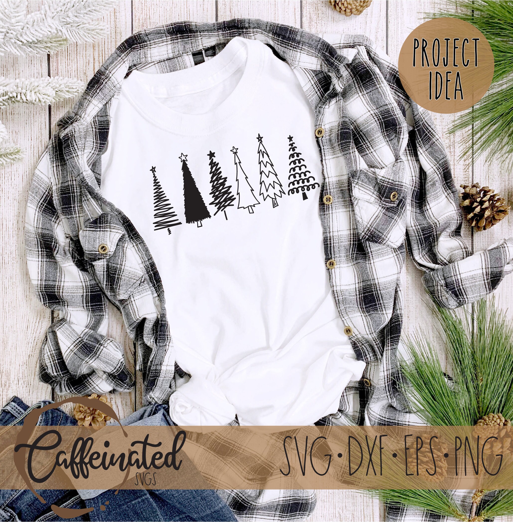 Christmas Tree SVG Christmas Svg Xmas Trees Svg | Etsy