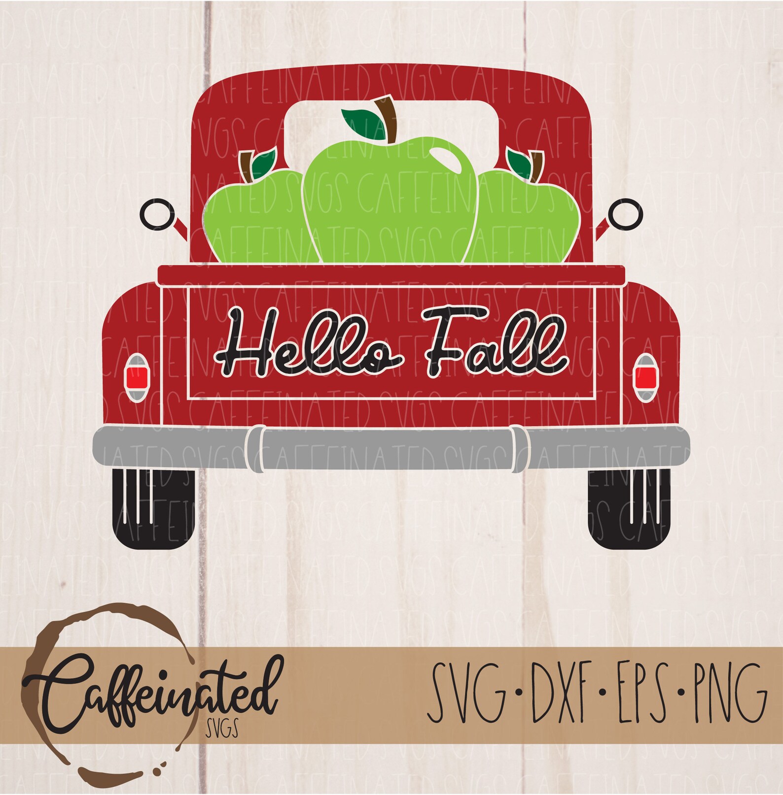 Hello Fall Vintage Truck SVG Fall Truck svg farm truck svg | Etsy