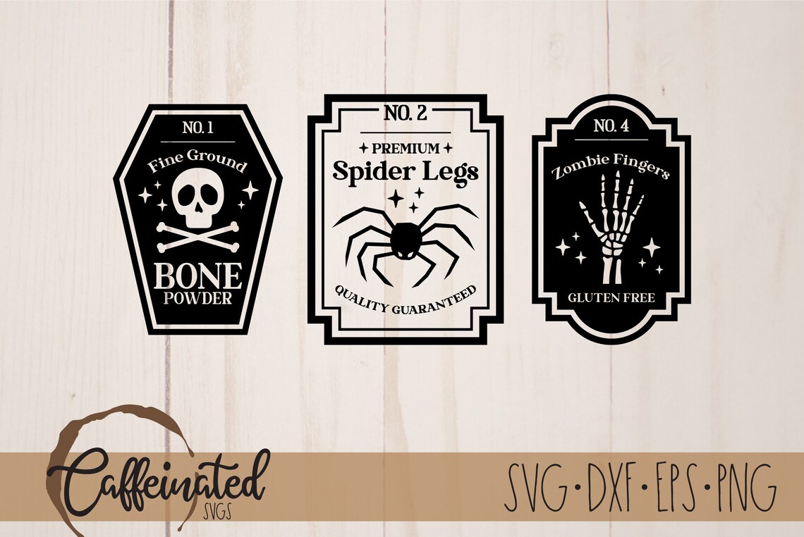 Halloween Potion Labels SVG Bundle, Potions Bottles Svg, Witches Brew ...