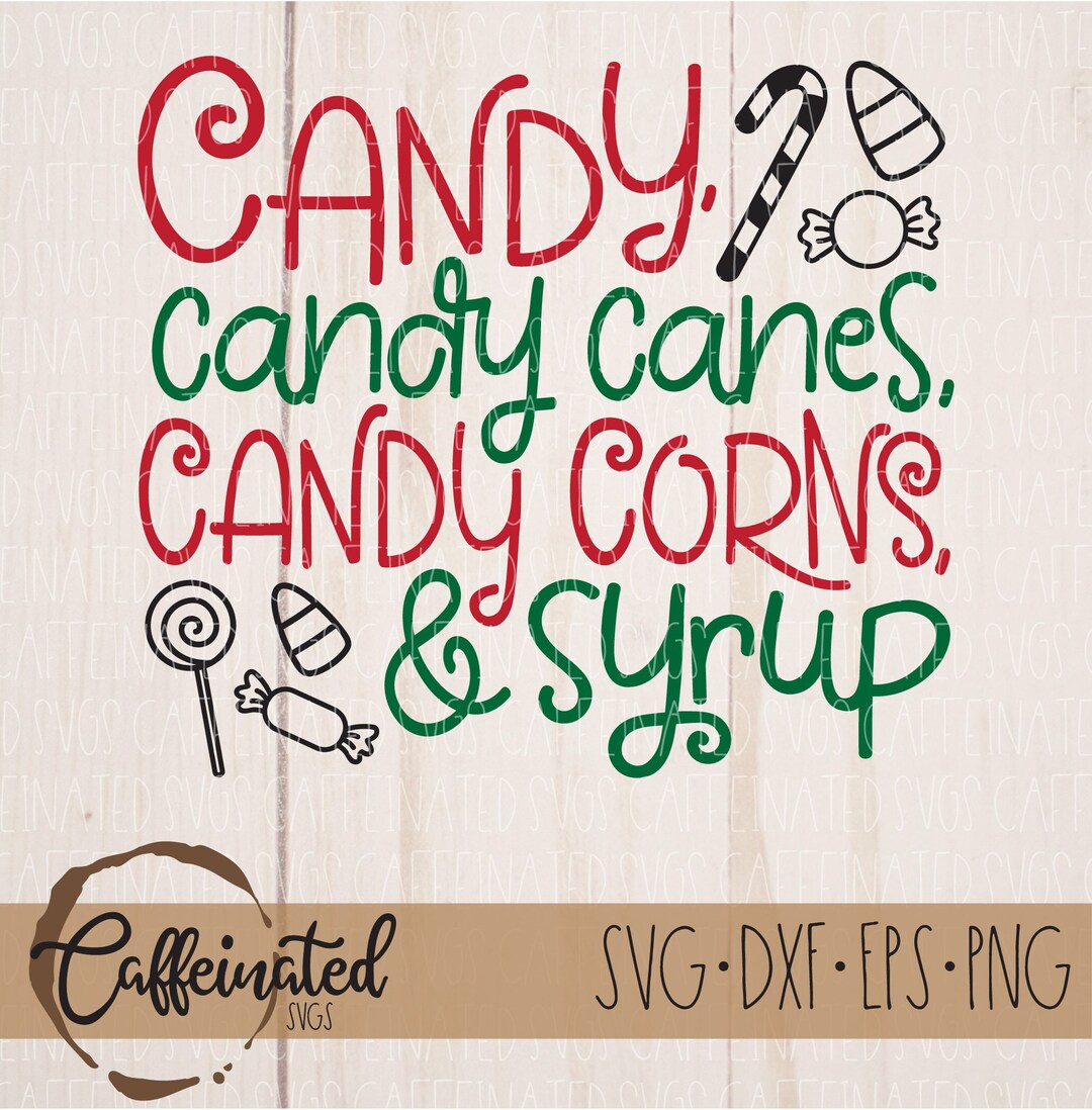 Elf Food Groups SVG Buddy the Elf SVG Elf Svg Christmas Svg Candy ...