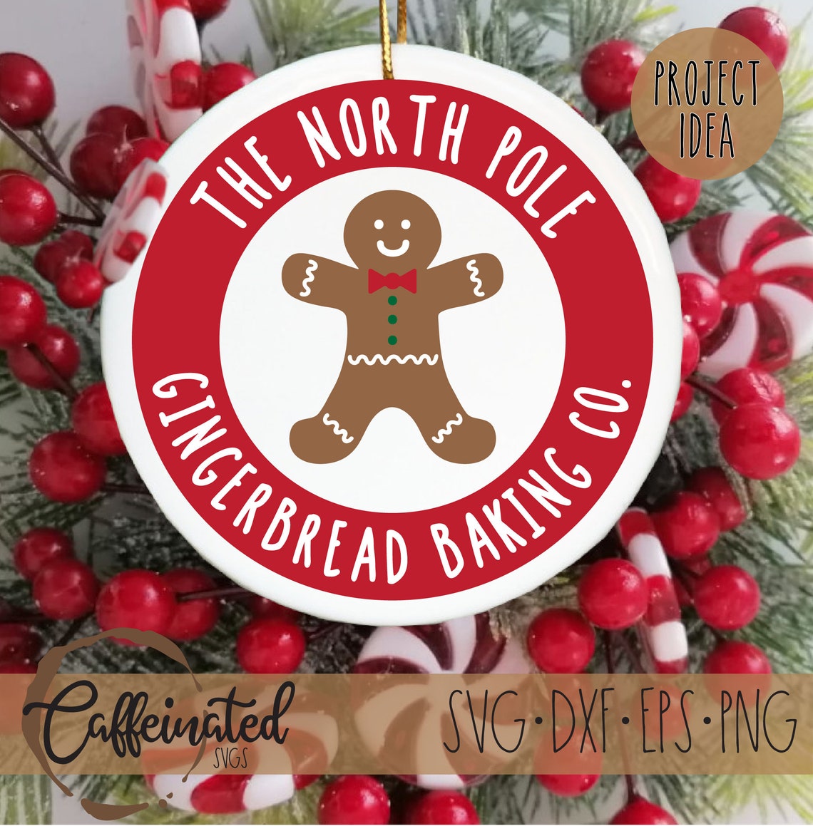 North Pole Gingerbread Baking Co Svg North Pole Svg North Etsy