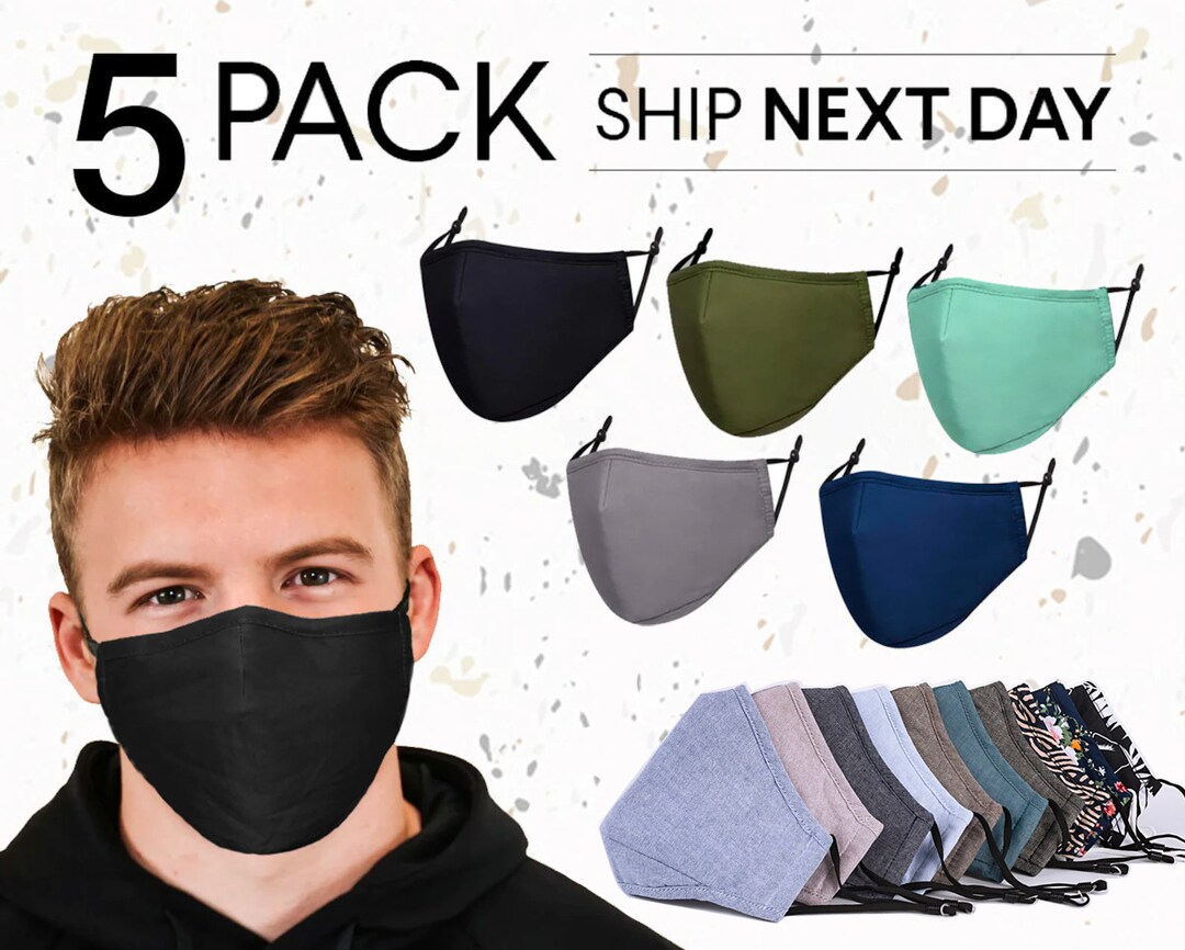 Face Mask With Nose Wire | Breathable Face Mask I Reusable and Washable ...