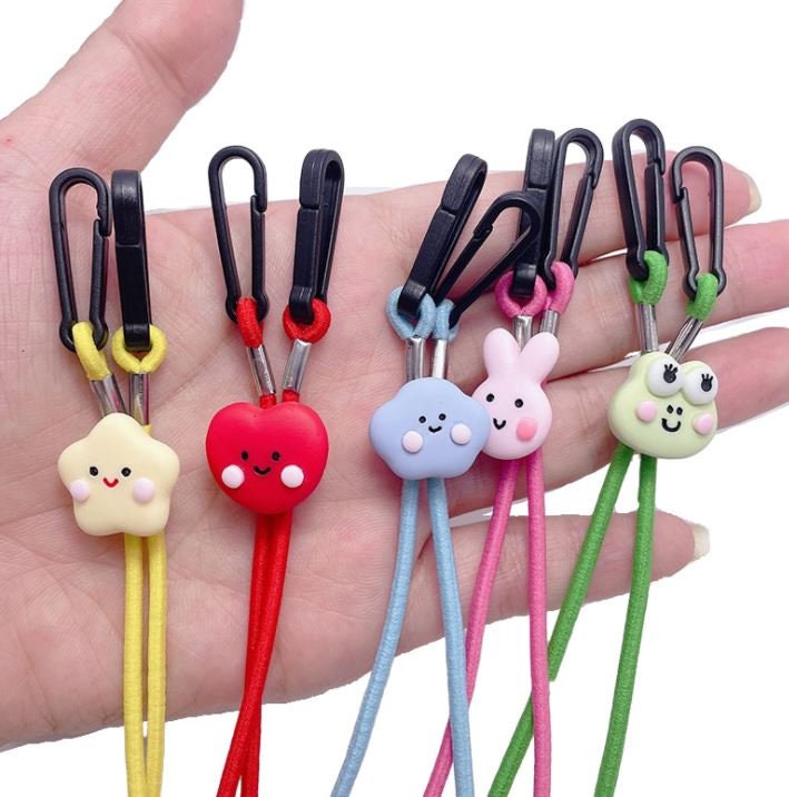 5 Pack Set Cute and Lovely Kids Face Mask Lanyard Face Mask | Etsy