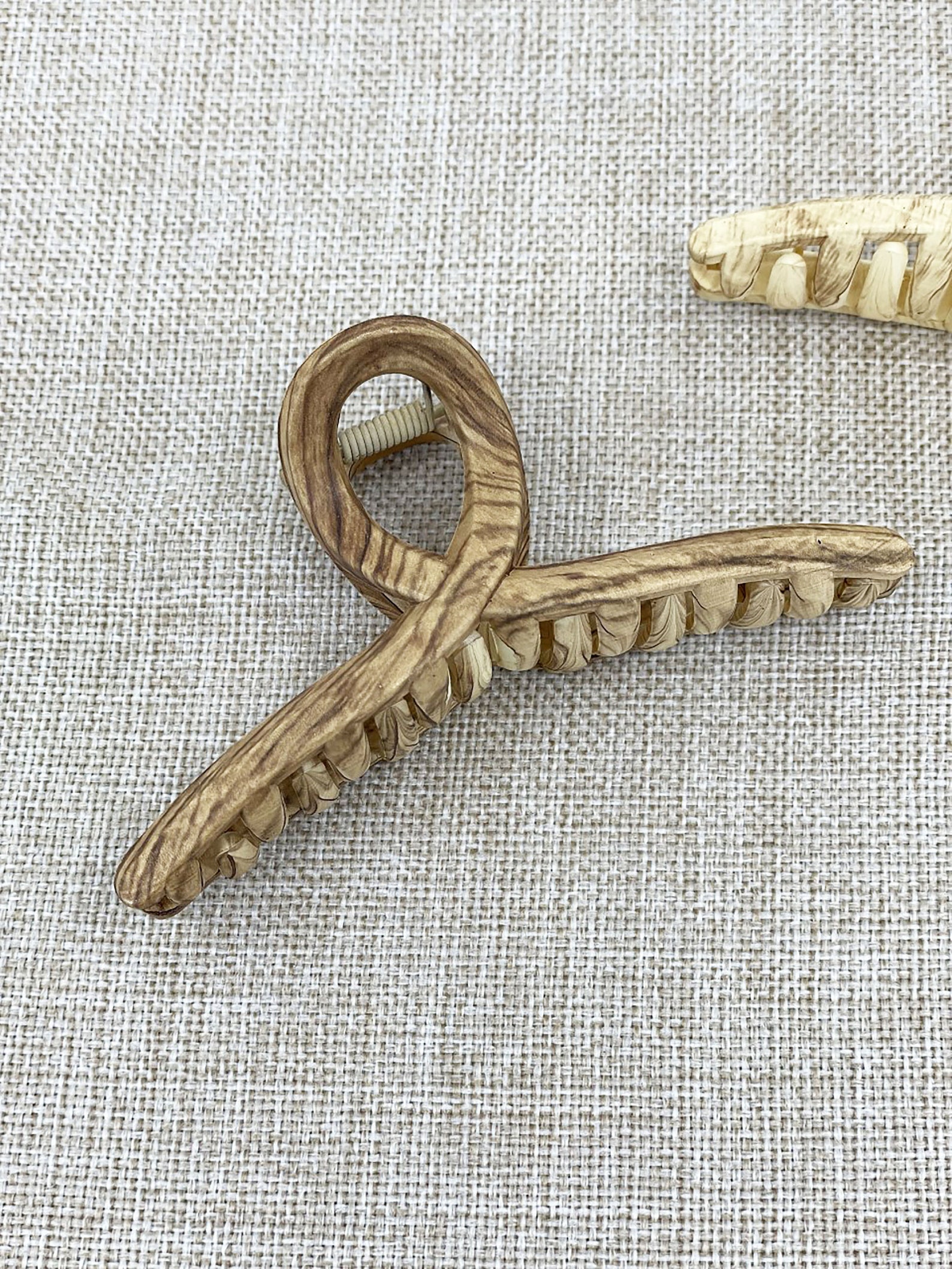 Geometric Wood Grain Printing Hair Claw Clip Hair Claw Clip - Etsy