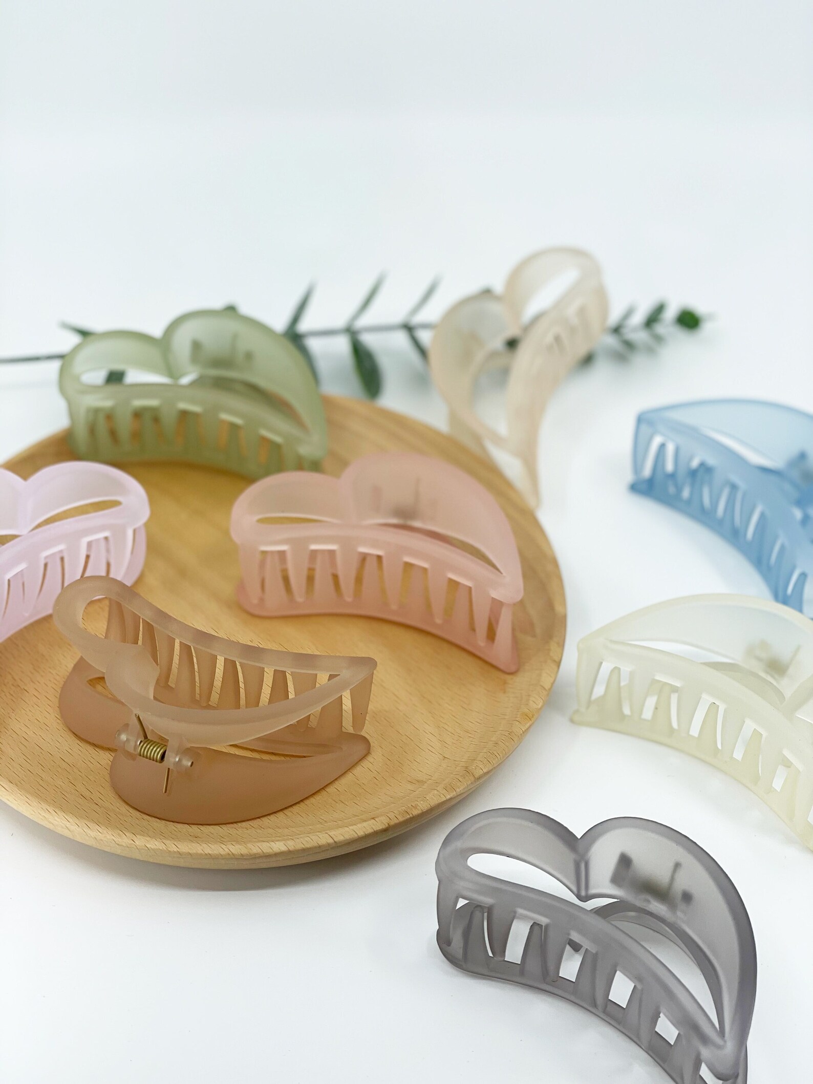 Cloudy Pastel Hair Claw Clip Geometric Hair Claw Clip for - Etsy